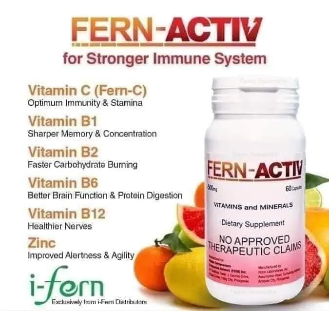 FERN-ACTIV 60PCS | Lazada PH