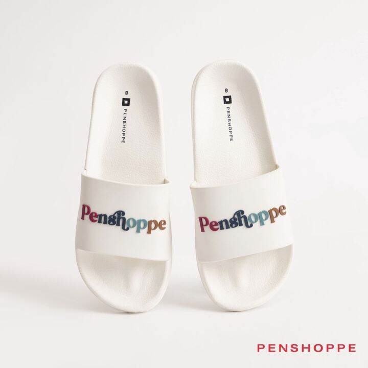 Original Penshoppe All Rubber Slides Slippers With Penshoppe Branding ...
