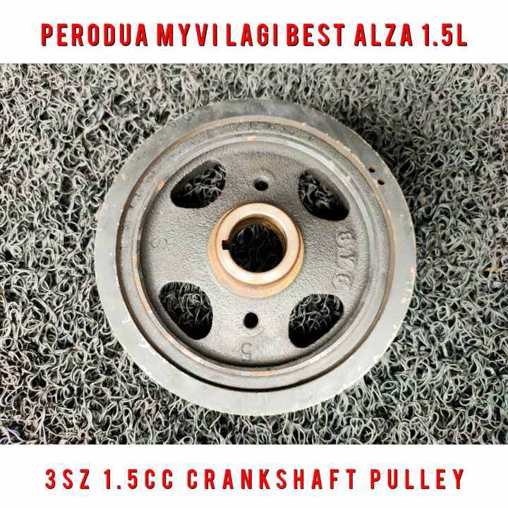 Perodua Myvi Lagi Best Alza 3SZ 1.5L 1.5cc Crankshaft Pulley / Main ...