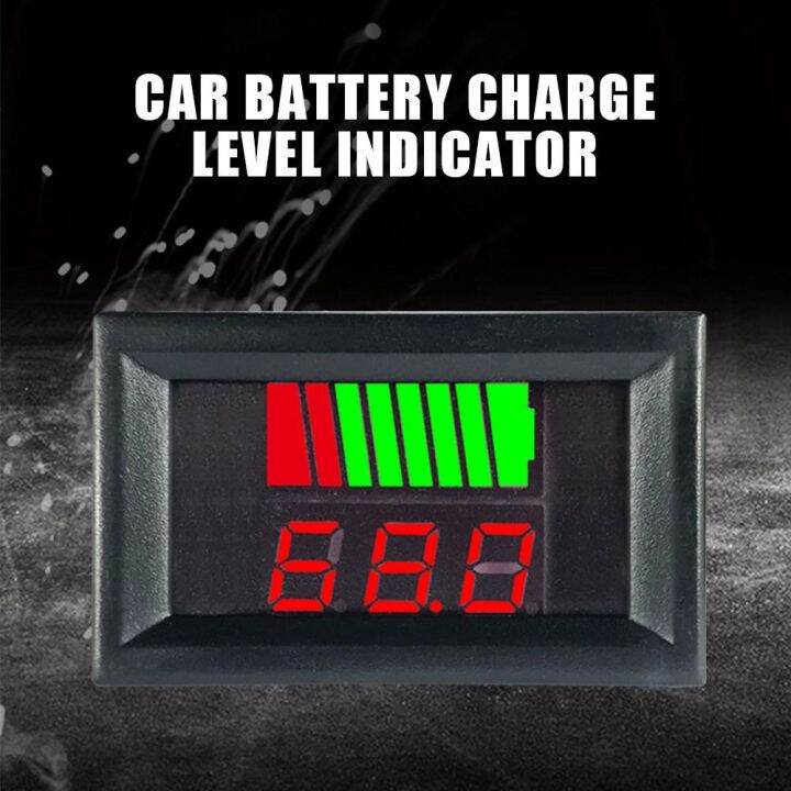 X CRAFT HOME Universal LED Voltmeter Tester Digital Display Lithium ...
