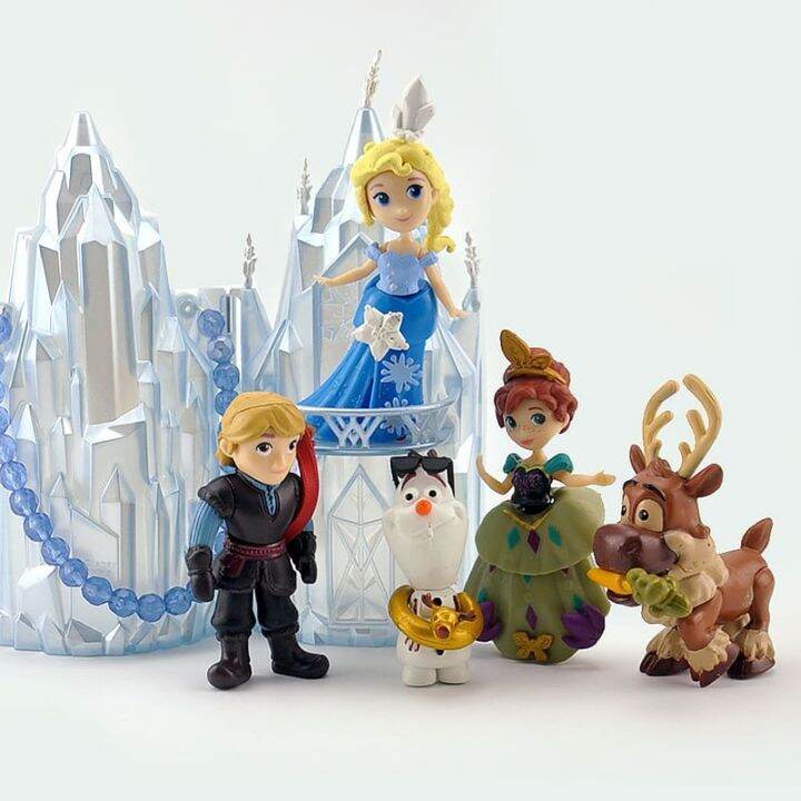 ACTION FIGURE ICE CASTLE SET ISTANA ELSA ANNA | Lazada Indonesia