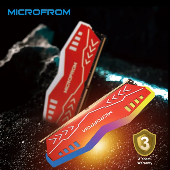 【CW】 MicroFrom RGB DDR4 Memoria Ram 8GB x2 16GB ×2 32GB ×2 3200MHz Ram ...