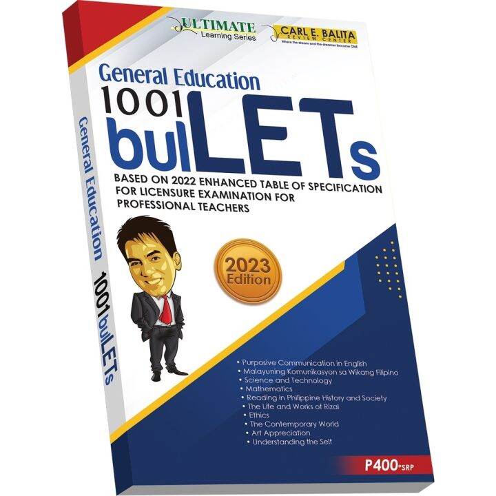 CBRC General Education BulLets 2023 Edition LET Reviewer books | Lazada PH