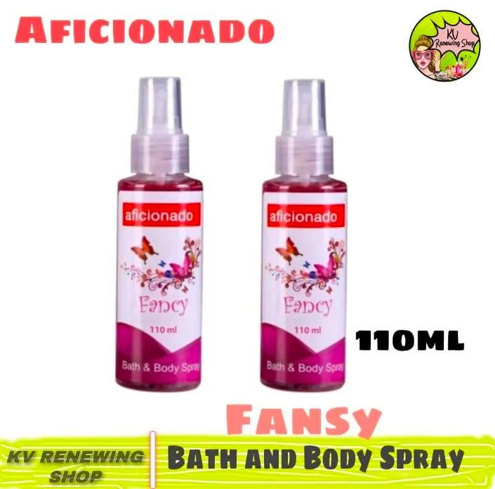 AFICIONADO FANCY BATH AND BODY SPRAY 110ML PROMO | Lazada PH