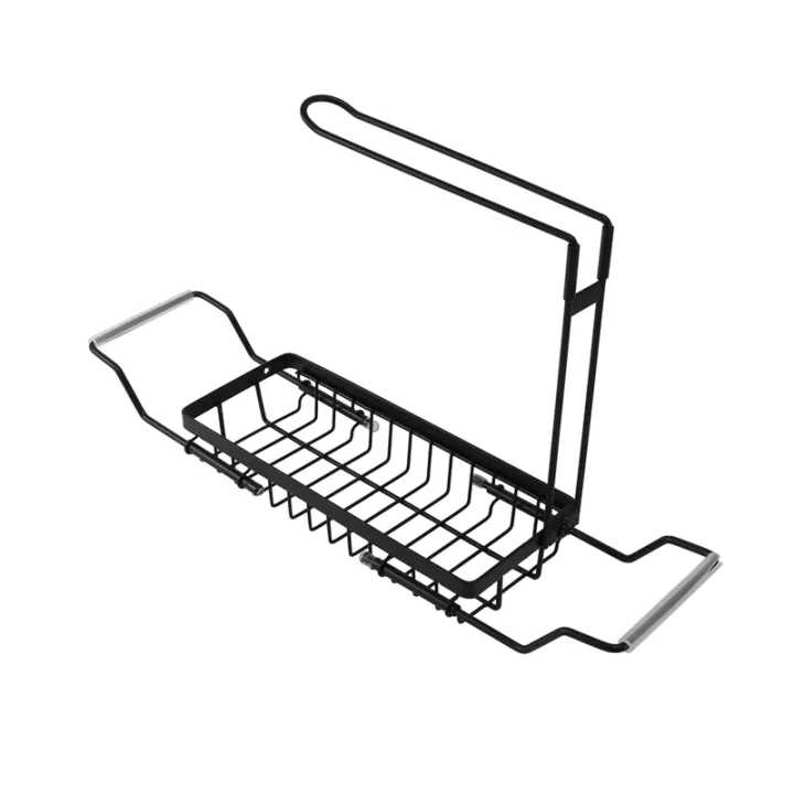 Stainless Steel Telescopic Sink Rack Expandable Storage Drain Basket