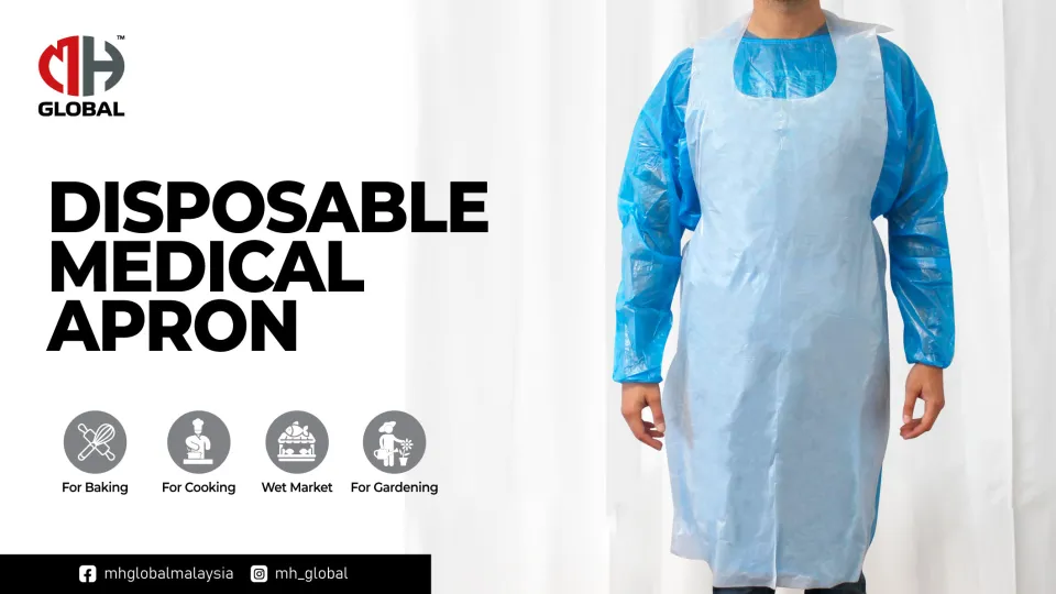Durable Disposable Plastic Aprons Individually Packaged 24, 40% OFF