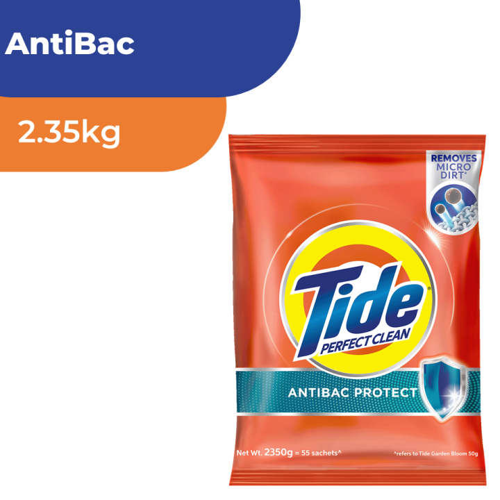Tide Perfect Clean Antibac Protect Powder Detergent 2350g | Lazada PH