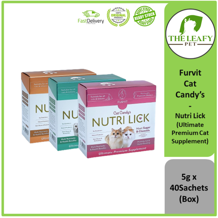Furvit Cat Candy's Nutri Lick Ultimate Premium Nutritional Cat ...