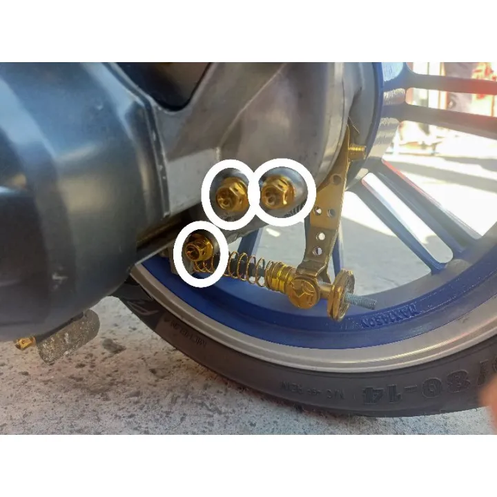 popular Heng Gear Oil Drainplug & Crankgear Bolts For Honda Click 125 ...