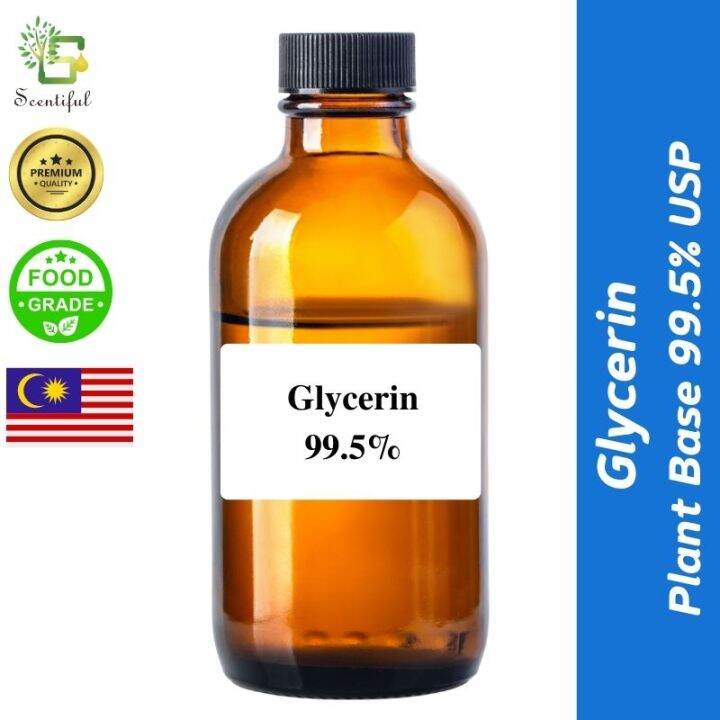 GLYCERIN - Plant Base 99.5% USP / 100G /250G / 500G / 1KG - Imported ...