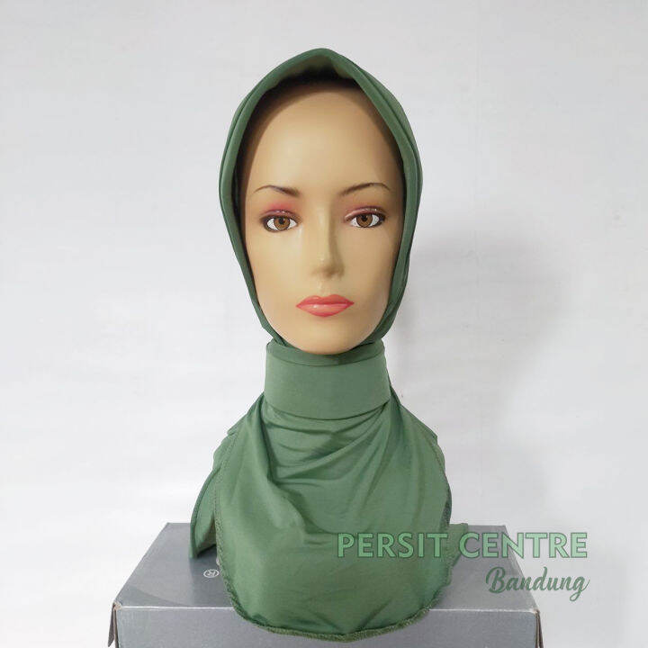 JILBAB KERUDUNG DINAS PSH PERSIT JALASENATRI DOUBLE PET HIJAU TNI AD ...