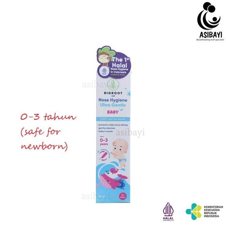 Bigroot Nose Hygiene Ultra Gentle Baby Nasal Spray Cleaner Bayi ...