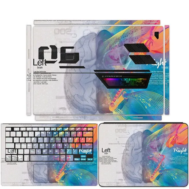 Dazzle Vinyl Laptop Special Sticker Skin Decal Protector Cover For ASUS ...
