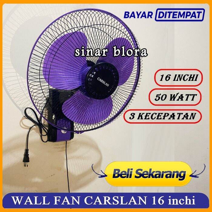 Kipas Angin Dinding / Wall Fan CARSLAN 16Inch 16" CS-181 | Lazada Indonesia