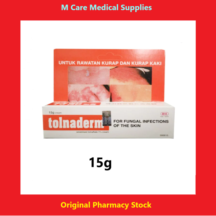 Tolnaderm For Fungal Infections of The Skin -15g | Lazada