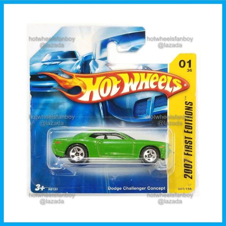 Hot Wheels Dodge Challenger Concept HW 2007 First Editions Green Colour ...