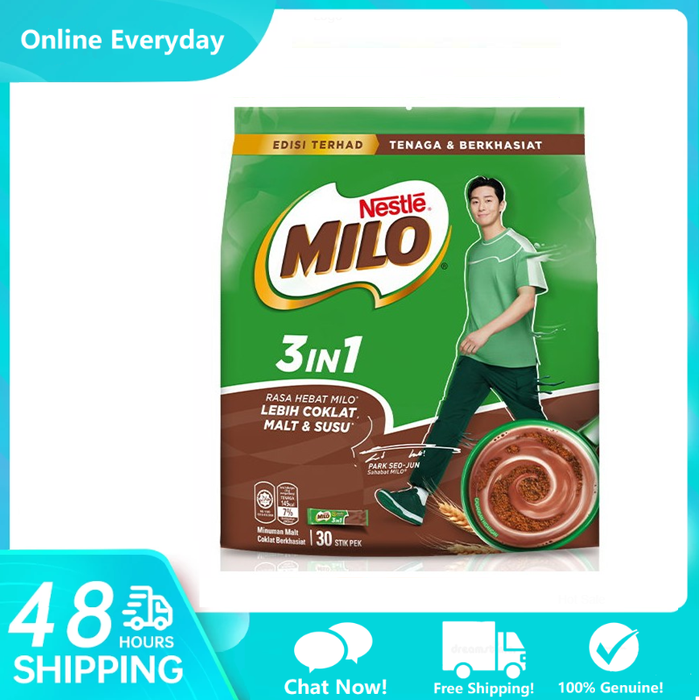 NESTLE MILO 3in1 Activ-Go Chocolate Malt Powder 30 Sticks 33g Per Stick | Lazada