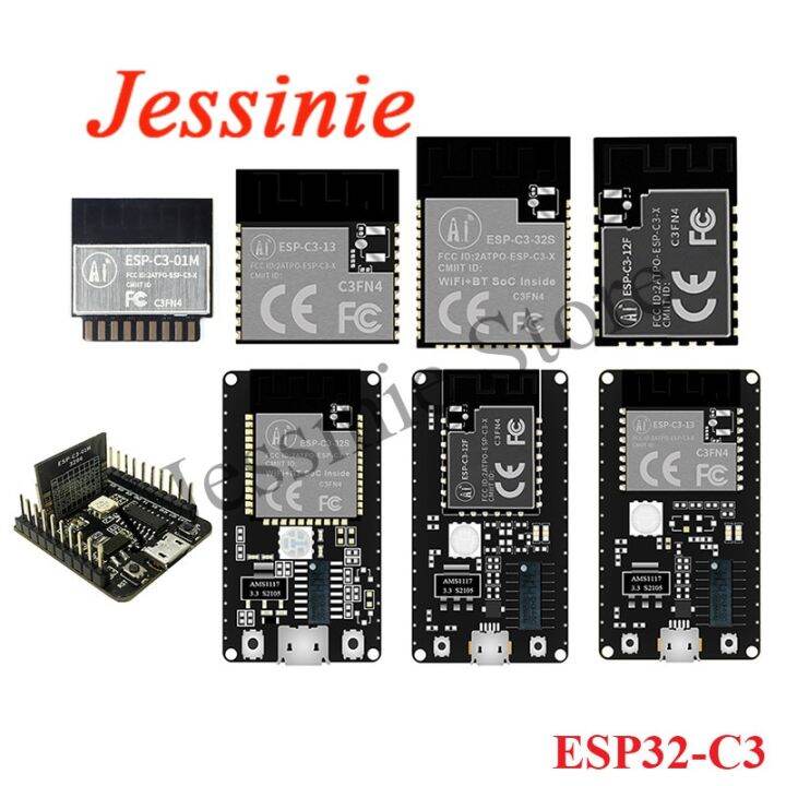 Esp32 C3 Esp C3 Espc3 C3s 12f 13 13u 01m 32s Mini Wifi Ble 50 Esp32 Module Development Board 