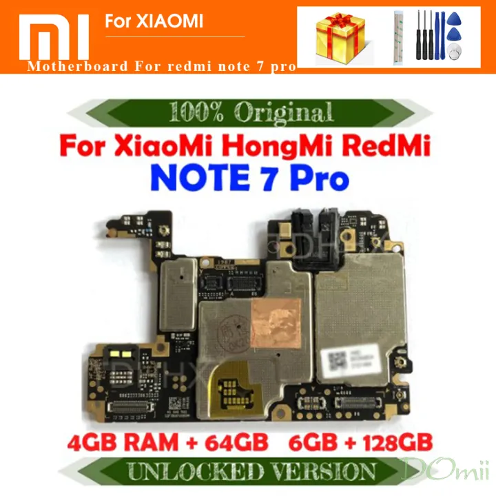 Motherboard For Redmi Note 7 pro Motherboard Logic Board Original ...