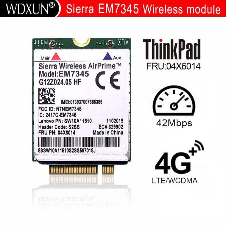 default Lenovo Thinkpad T440 T540P W540 X240 X250 X1 Carbon Gobi5000 ...