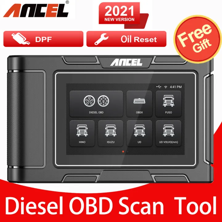 Ancel HD3200 24V Diesel OBD 2in1 OBD2 Scanner Full System Scan ...