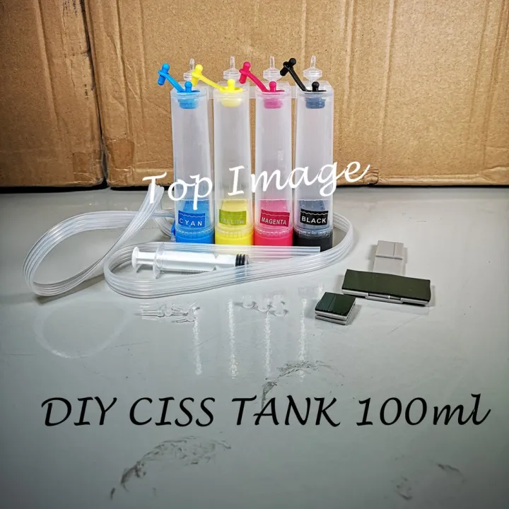 WOO- 100ml tank Canon Ciss kit for 4colors printers Ciss tank ...