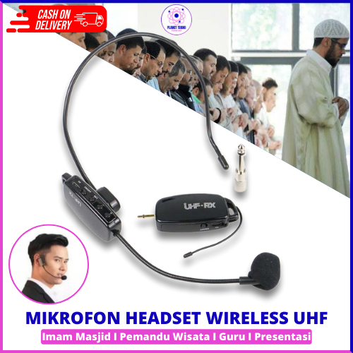 COD SeynLi UHF Mic imam masjid sholat terbaik tanpa kabel Toa Wireless ...