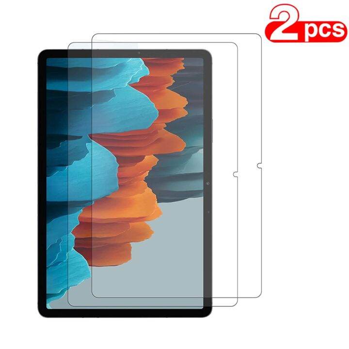 Tablet Tempered Glass For Samsung Galaxy Tab S8 S7 Plus 12.4 S7 FE 5G ...