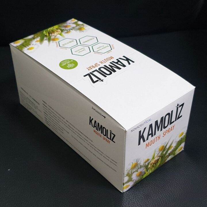 ยกกล่อง 12 ขวด**]] Kamoliz mouth spray (Exp 4/10/25) สเปรย์ดับกลิ่นปาก ...