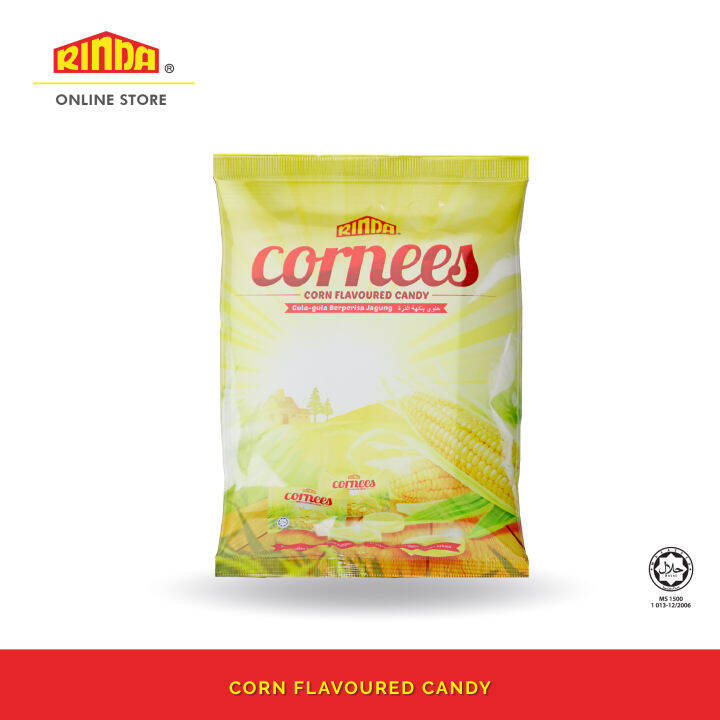 RINDA Cornees Candy Gula-gula Jagung Halal | Lazada