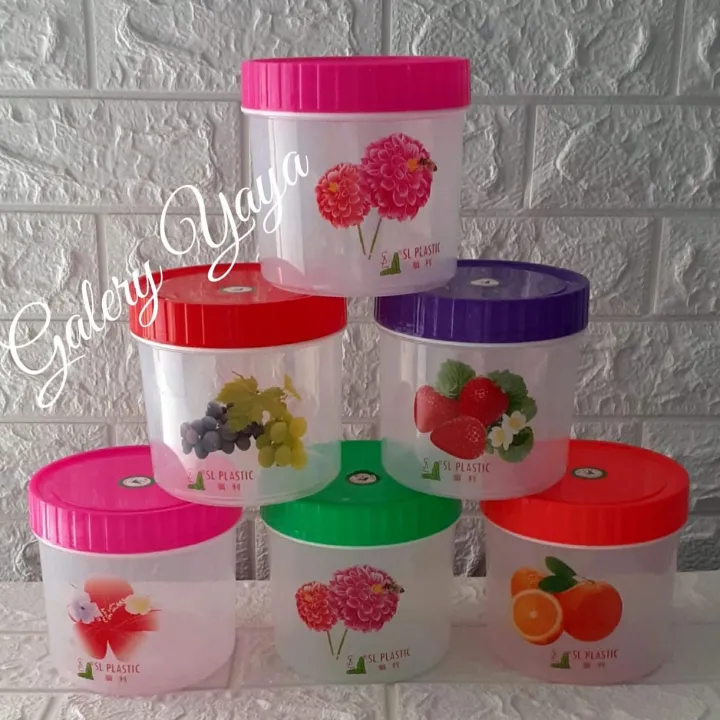 Toples Tabung Bening 1000 ml / Toples Plastik Tebal | Lazada Indonesia