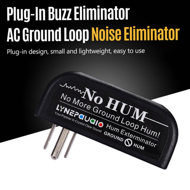 [ammoon]LYNEPAUAIO Buzz Eliminator AC Ground Loop Noise Eliminator Plug-In AC Hum Eliminator ...