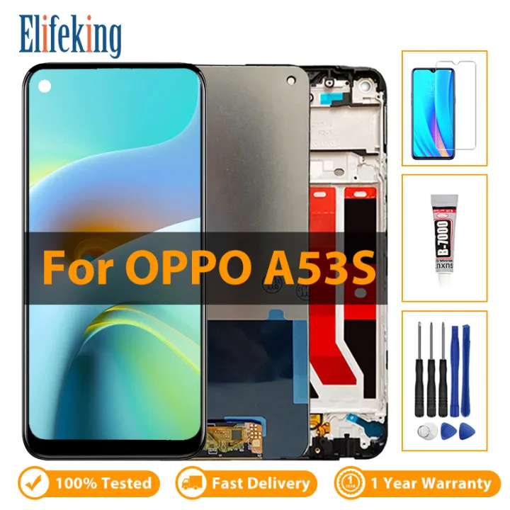 100% Tested 6.5" LCD For Oppo A53s 4G CPH2139, CPH2135 LCD Display ...