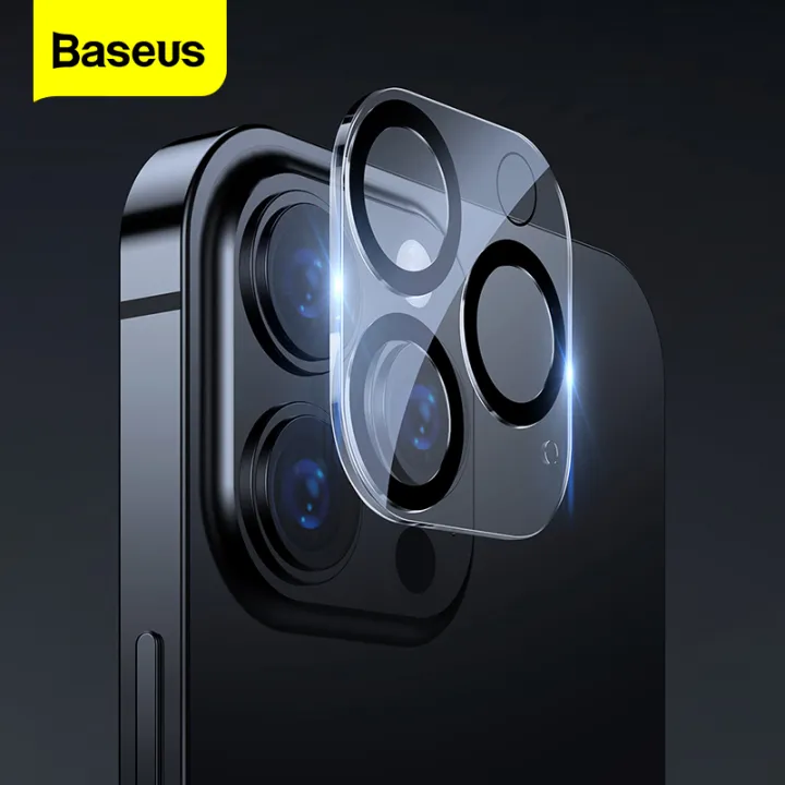 Baseus 2pcs 0.3mm Camera Lens Screen Protector For iPhone 13 Pro Max ...