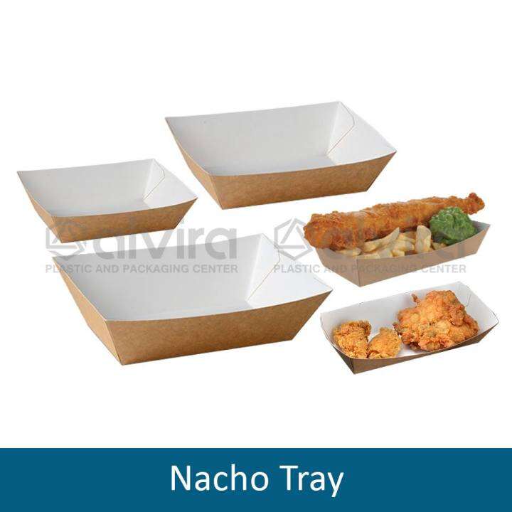 Nacho Food Tray (Paper) 100pcs/pack | Lazada PH
