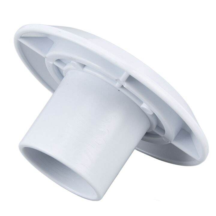 Floor Drain, Adjustment Screw 4.01x2.13in White Uniform Water Flow Pool ...