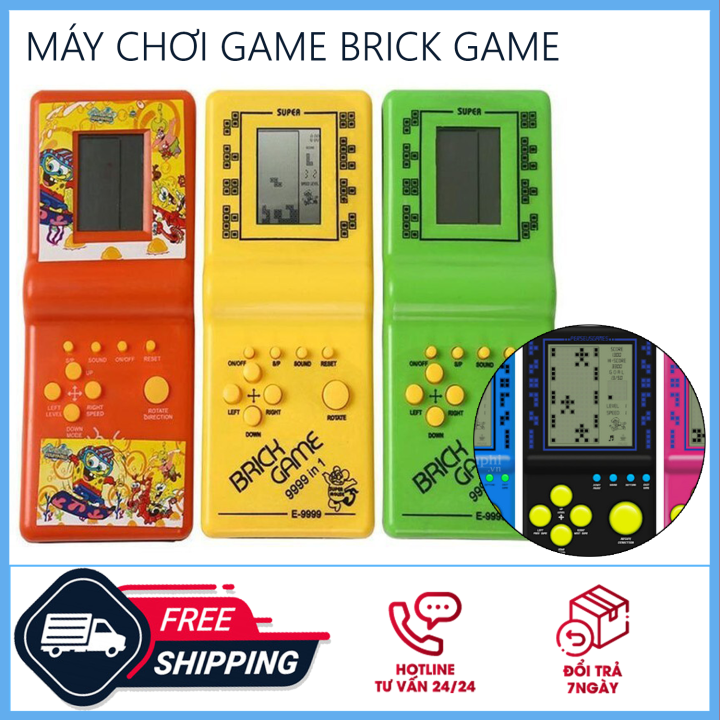 [TUỔI THƠ DỮ DỘI] Máy Chơi Điện Tử Cầm Tay Huyền Thoại Brick Game- Máy ...