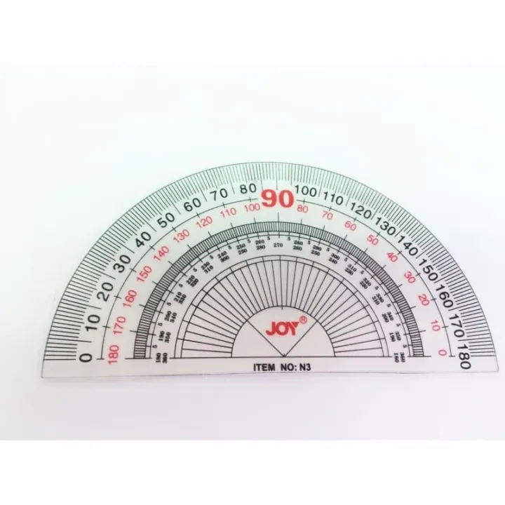 12pcs Big Protractor/ Plastic Ruler/ Wooden Ruler | Lazada PH