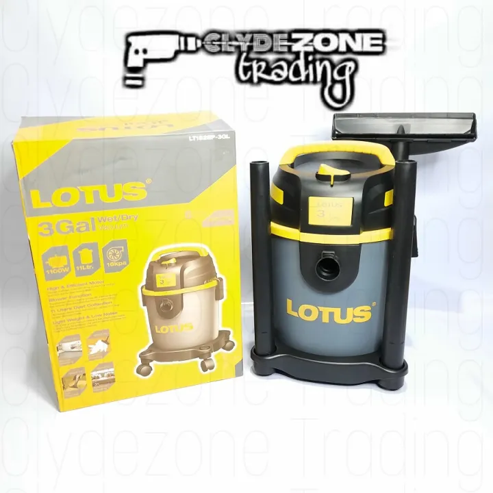 Lotus Vacuum Cleaner with Blower 3Gal/10L Wet and Dry LT1828P | Lazada PH