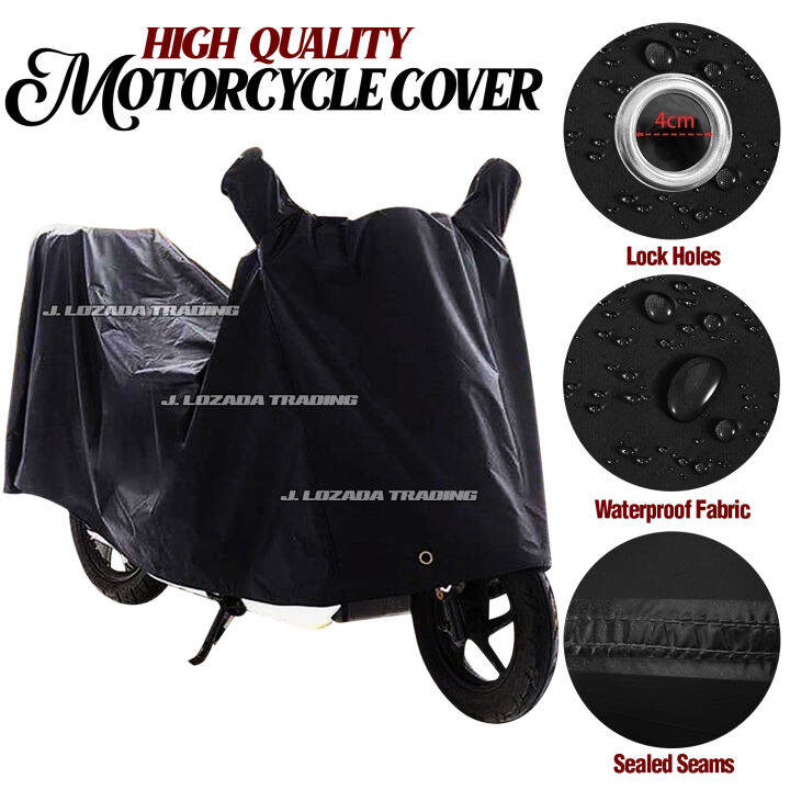 MOTORCYCLE KAPOTE Cover, MOTORCOVER, Bike, Scooter, WITH BAG (MAKAPAL ...