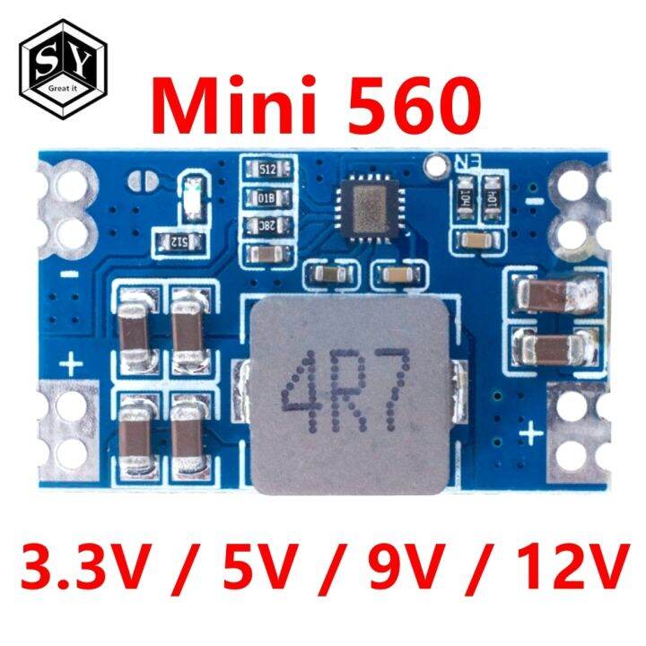 เอาต์พุตประสิทธิภาพสูง 3.3V 5V 9V 12V 5A mini560 Step Down DC-DC ...