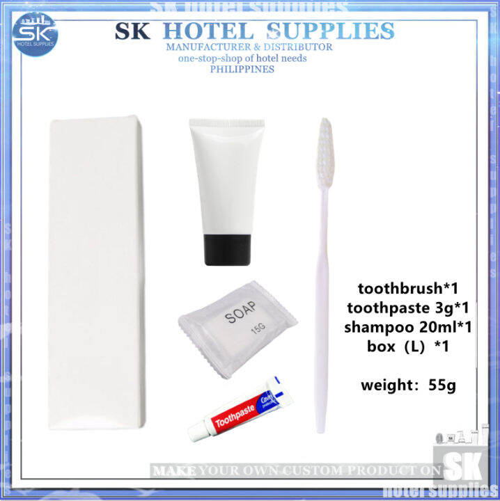 【SK】300 pcs Hotel Guest kit set 9 | Lazada PH