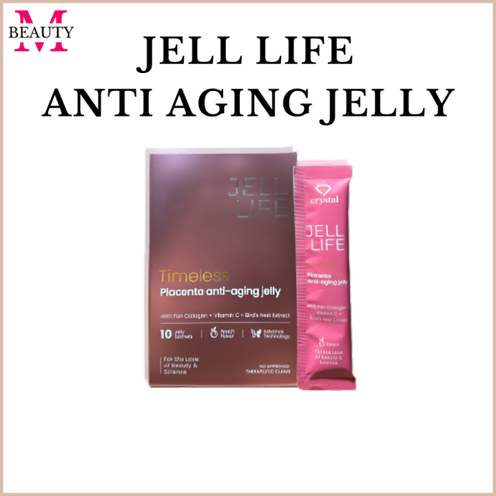 Jell Life Peach Flavored Whitening Collagen Jelly With Placenta and ...