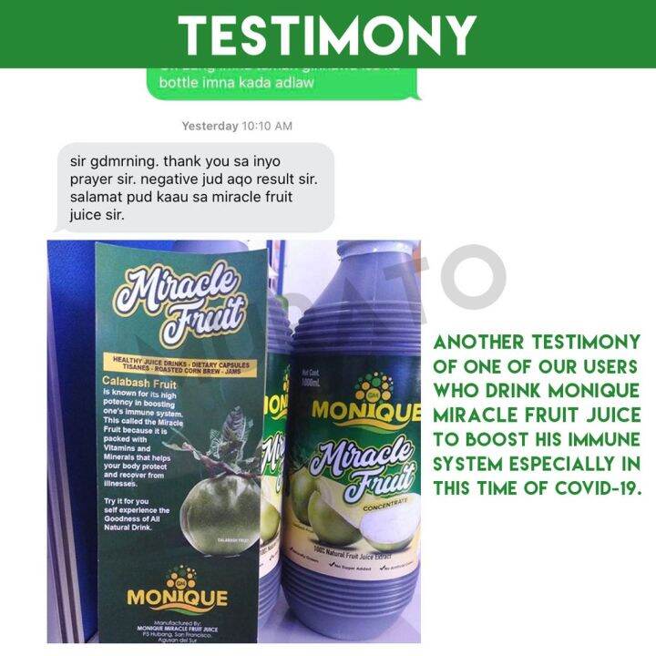 【1tPdxKeC】Monique Miracle Fruit Juice Concentrate 1000ml Calabash Fruit ...