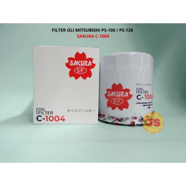FILTER OLI MITSUBISHI PS-100 / PS-120 - SAKURA C1004 | Lazada Indonesia