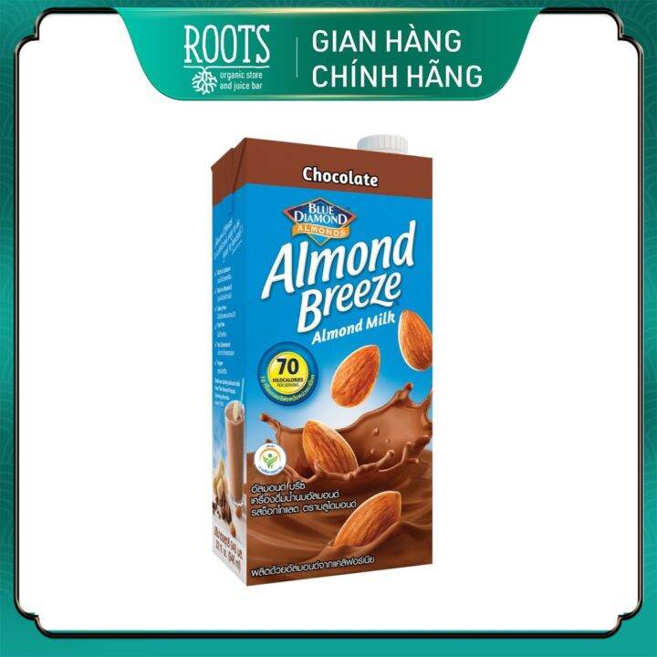 Sữa Hạnh Nhân Socola, Almond Breeze, Almond Milk, Chocolate (946ml ...