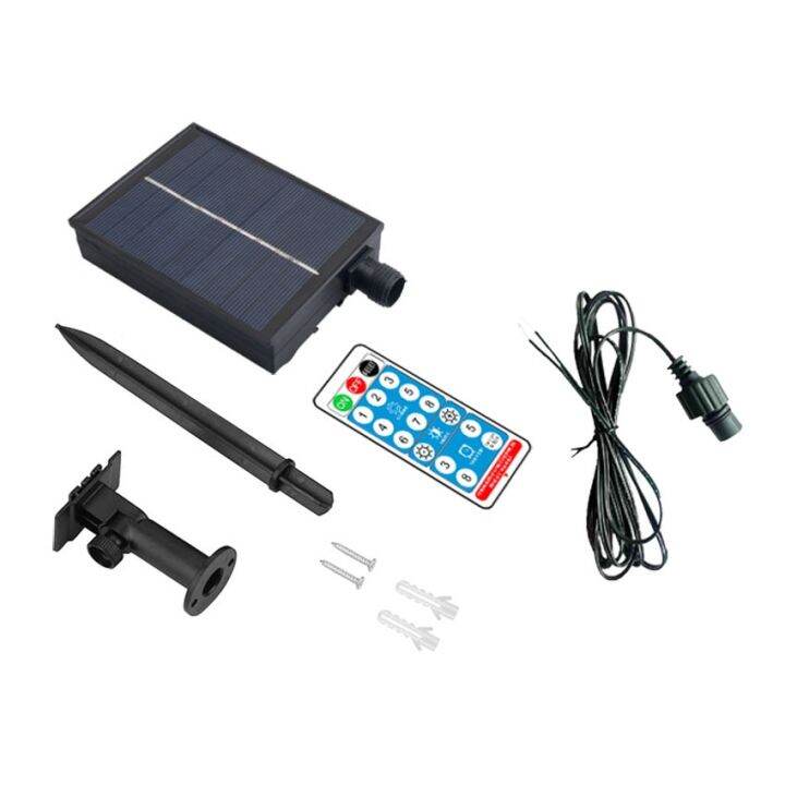 Solar Panel With 8 Flash Modes Remote Controller Male And Female ...