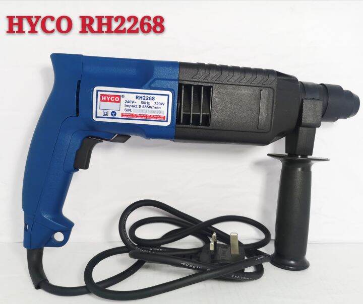 HYCO RH2268 HEAVY DUTY ROTARY HAMMER DRILL (720W) | Lazada