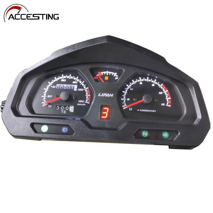 สำหรับ LIFAN LF150-2D เครื่องวัดความเร็วมอเตอร์ไซด์150-2D เครื่องวัดระยะทางมอเตอร์ตาโชมิเตอร์ ...