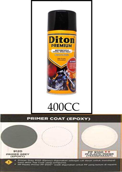 Cat Semprot Diton Premium Varian Primer Coat Epoxy - Pilox Motor Diton ...
